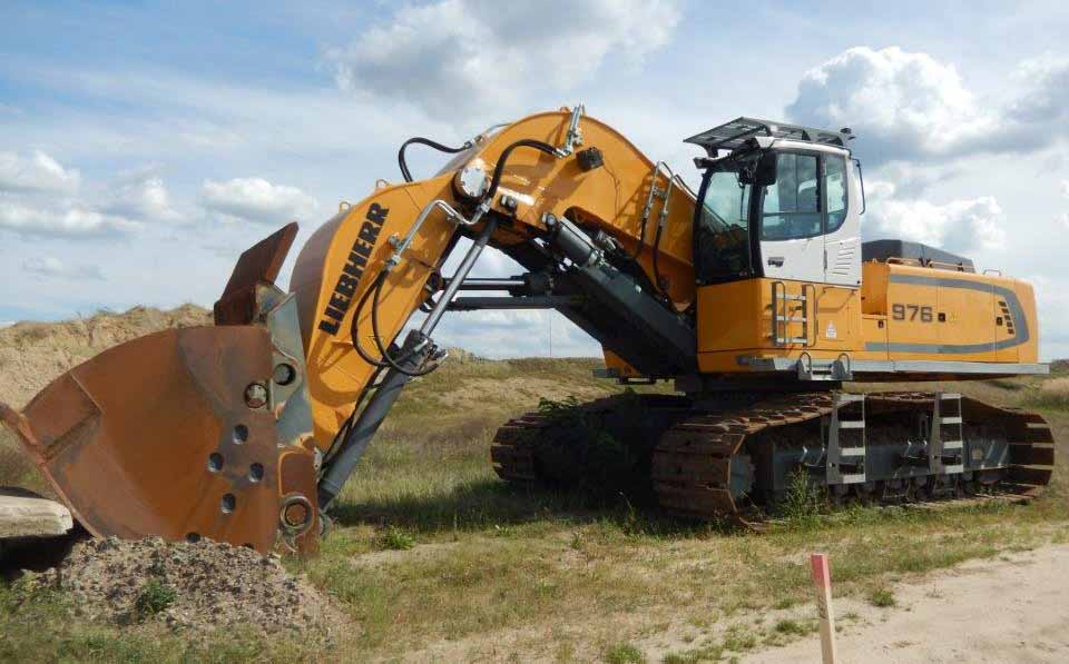 Face shovel excavator | Bosch Baumaschinen
